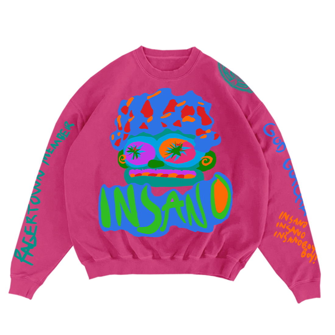 Insano Sketch Crewneck I - Republic Records Official Store Insano Sketch Crewneck I - Republic Records Official Store